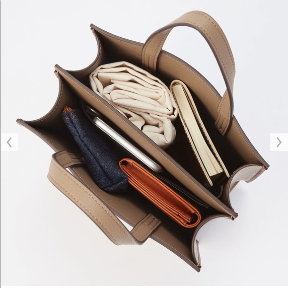 Uniqlo | Bags | Fauxleather Square Shoulder Bag Dark Beige Uniqlo ...